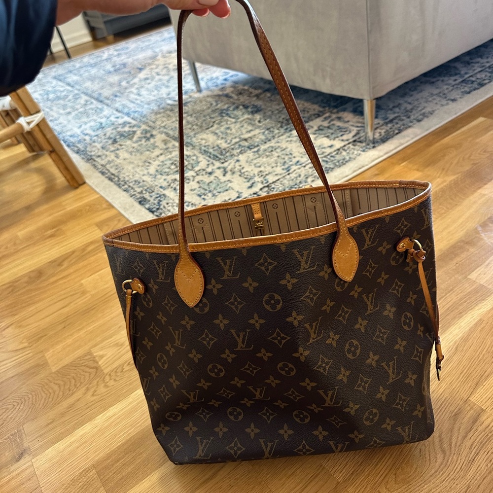 Louis Vuitton Neverfull Mm - Beige Monogram - Gem